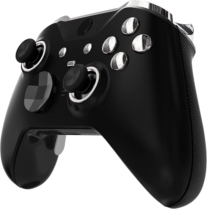 Amazon.com: eXtremeRate Chrome Silver Glossy Custom Accent Rings ...