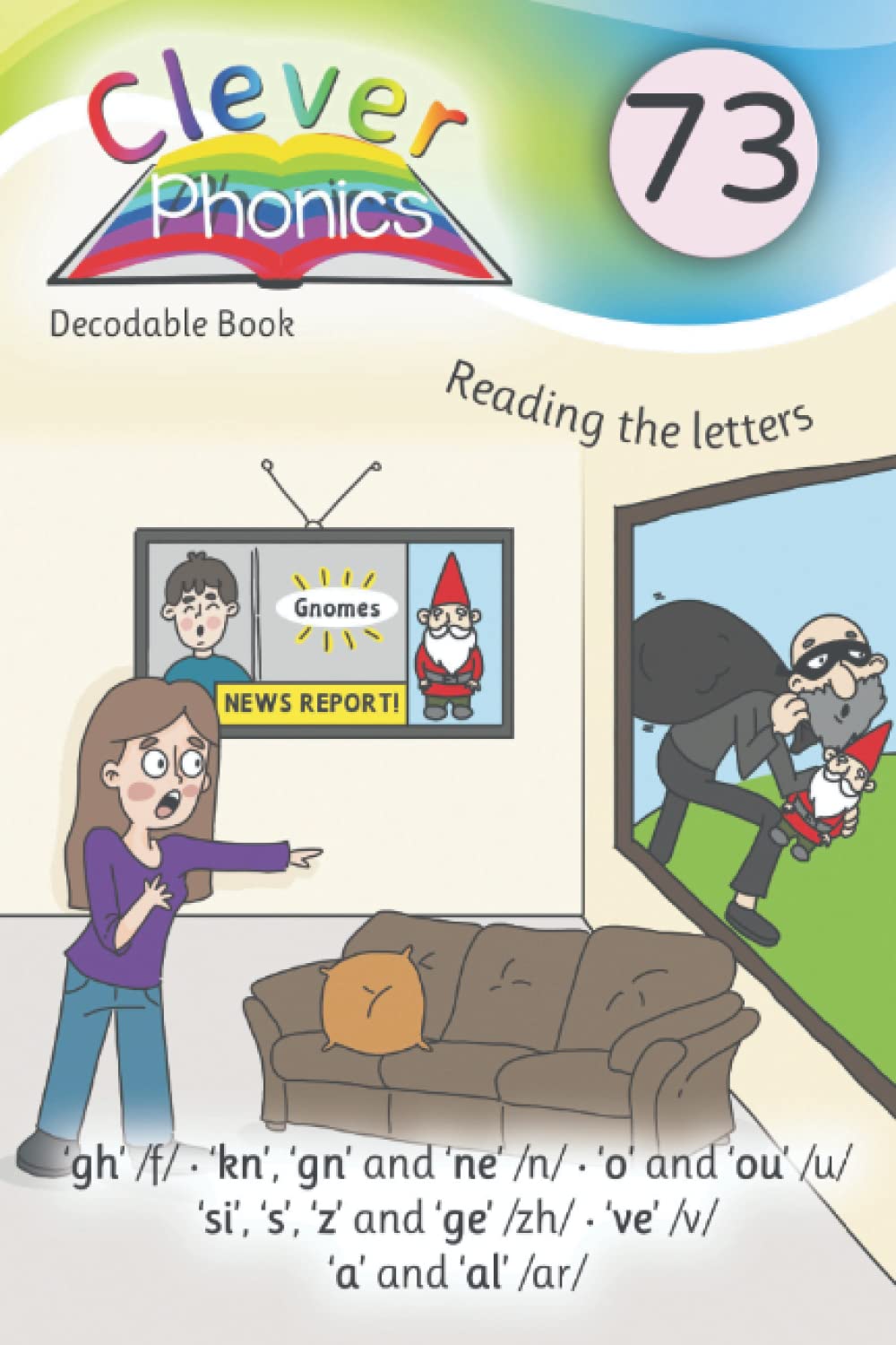 Buy Clever Phonics - Decodable Book - ‘gh’ /f/ • ‘kn’, ‘gn’ and ‘ne’ /n ...
