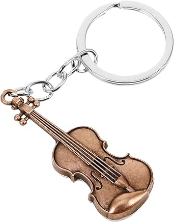 OHPHCALL Violin Keychain Musical Instrument Keychain Collectible ...