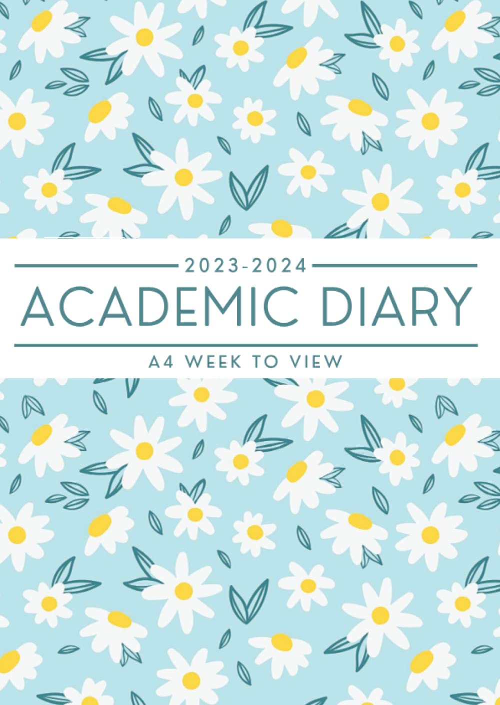 A4 Academic Diary 2023-2024 Week To View: A4 Uk Mid Year Diary | 1st ...