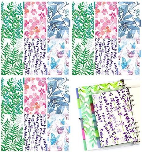 Elba A4 10-Part Card File Dividers, 1 Set White Tabbed Folder Dividers ...