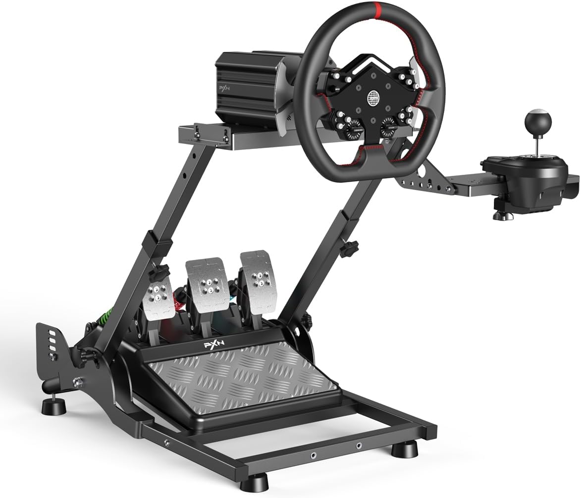 Amazon.co.jp: PXN PXN-A10 ハンドルスタンド Logitech G29 G25 G27 G923 V9 V10 V12 ...