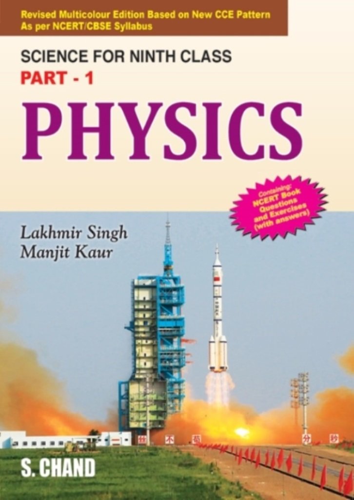Science for Ninth Class (Part- 1) Physics: Lakhmir Singh: 9788121927574: Amazon.com: Books
