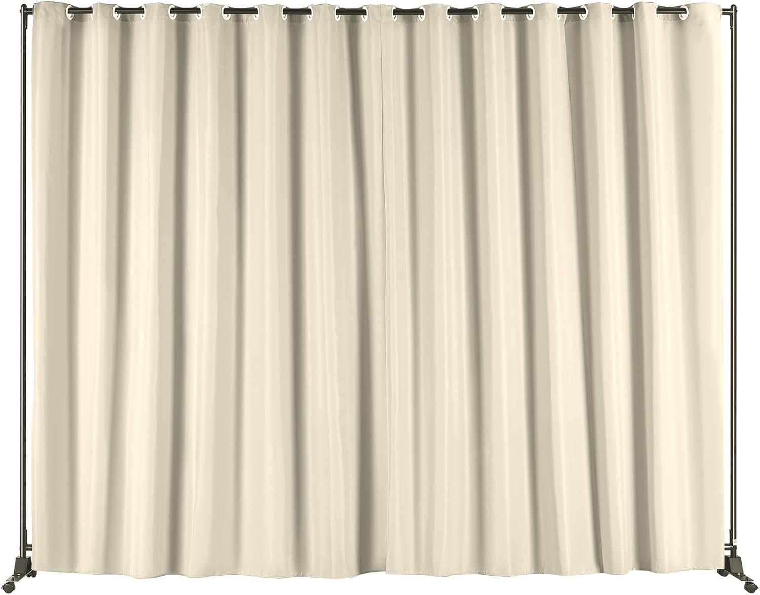 VEVOR Portable Panel Room Divider - 8 ft x 10 ft Privacy Screen with ...