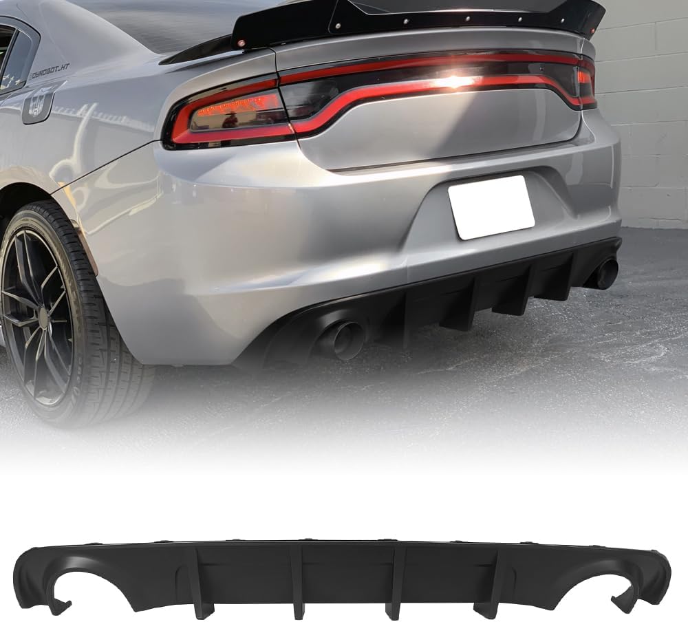 Amazon.com: MODILOVER Rear Bumper Diffuser Lip, Compatible with 2015 ...