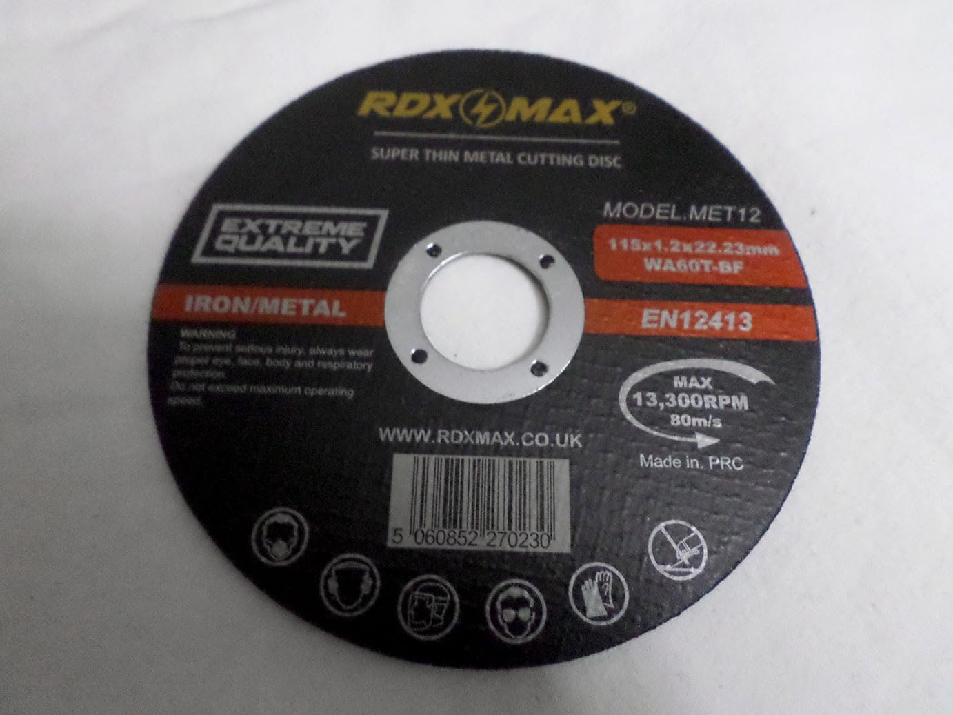 RDXMAX® 115mm Premium Metal Cutting Discs – High Performance, Durable ...