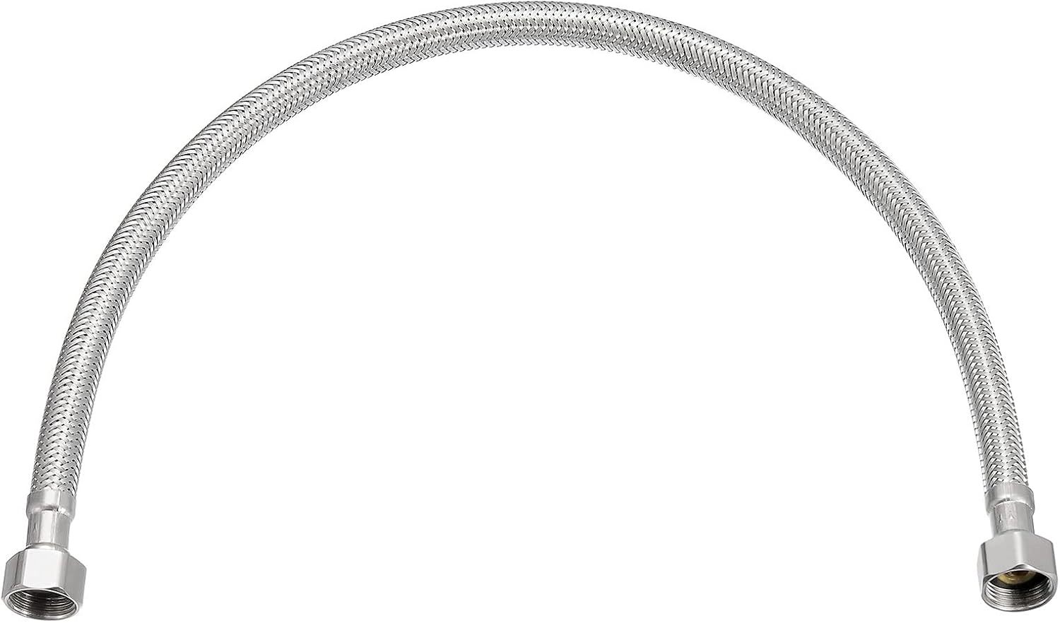 uxcell 20 Inch Long Faucet Supply Line Connector, G3/8 Female ...