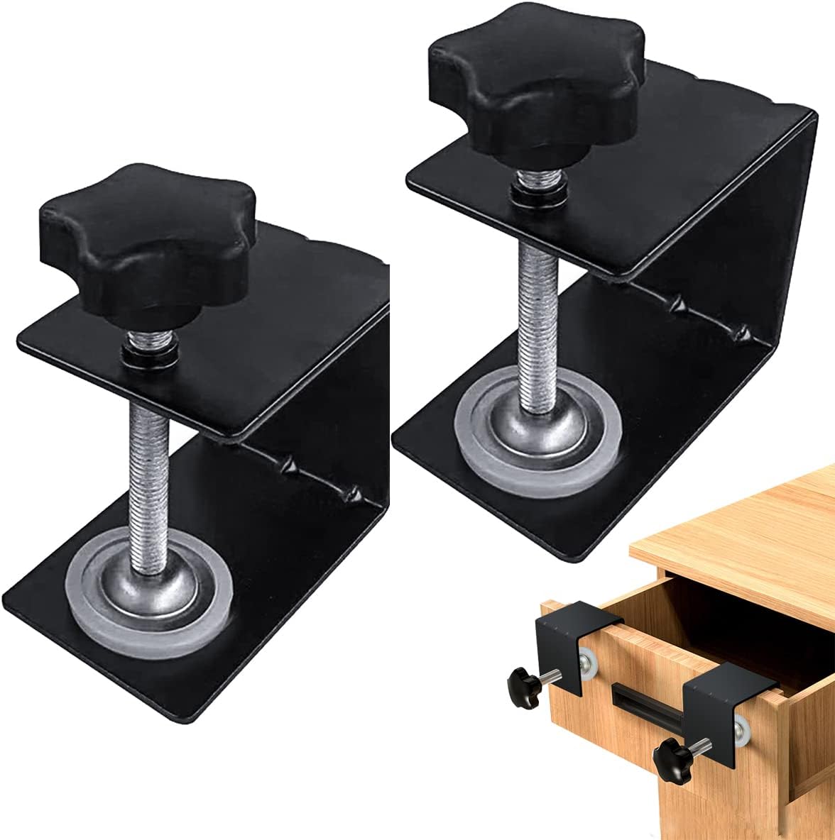Universal C-clamp Cabinet mounting clamps, heavy duty furniture steel ...