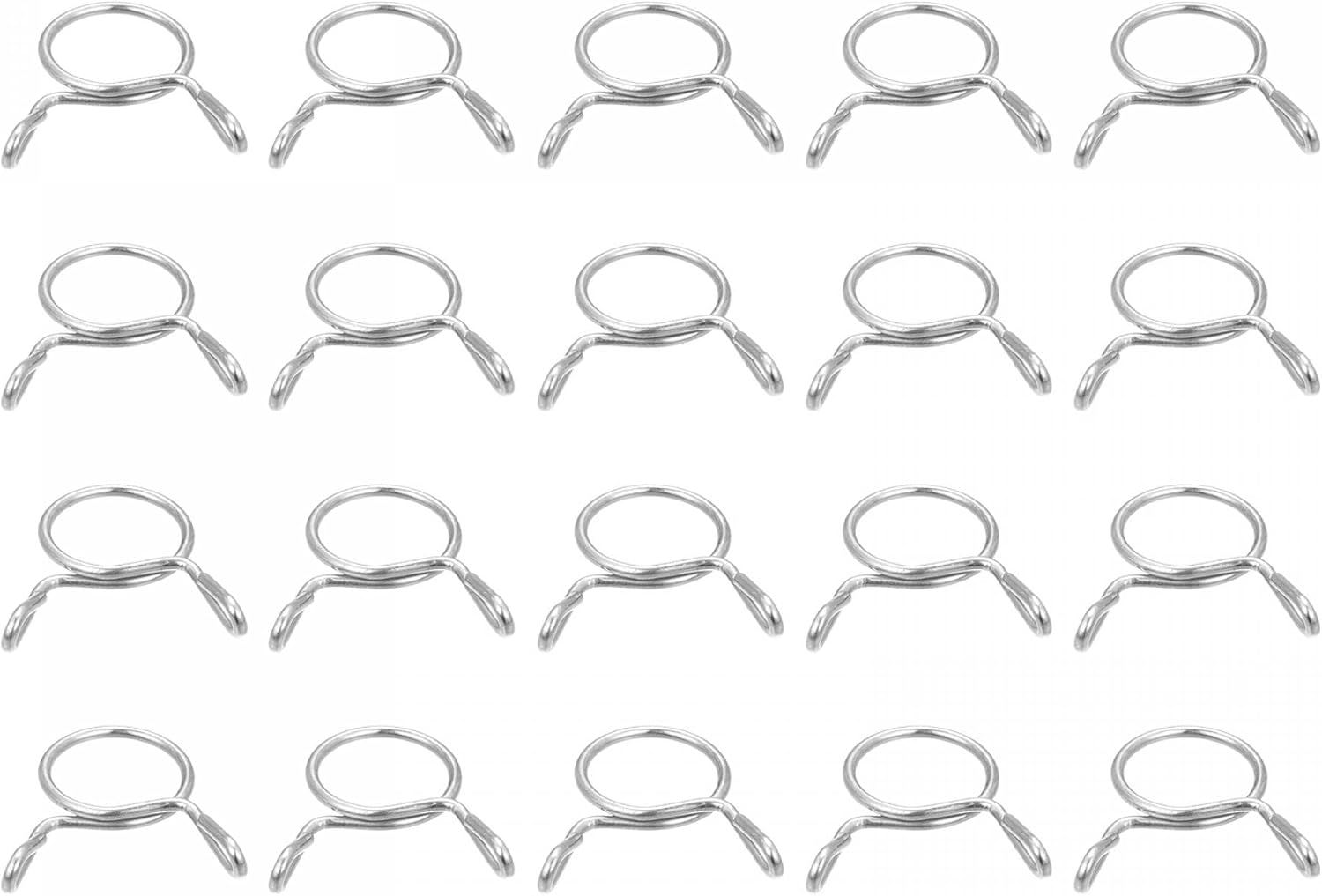 Amazon.com: uxcell Fuel Line Hose Clips, 100pcs 9mm ID Fit 7.5-8mm OD ...