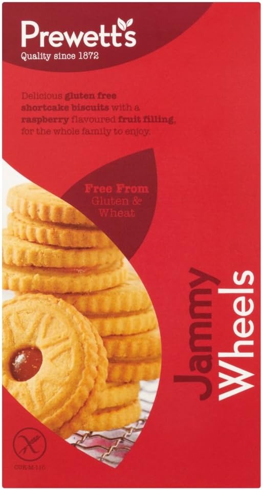 Prewett's Free from Jammy Wheels, 160g : Amazon.co.uk: Grocery