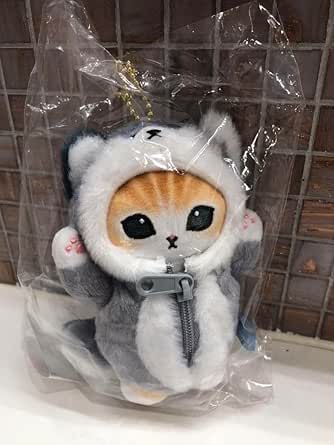 Amazon.co.jp: mofusand Mofumofu Wolf Nyan Mascot Plush Toy : Toys & Games