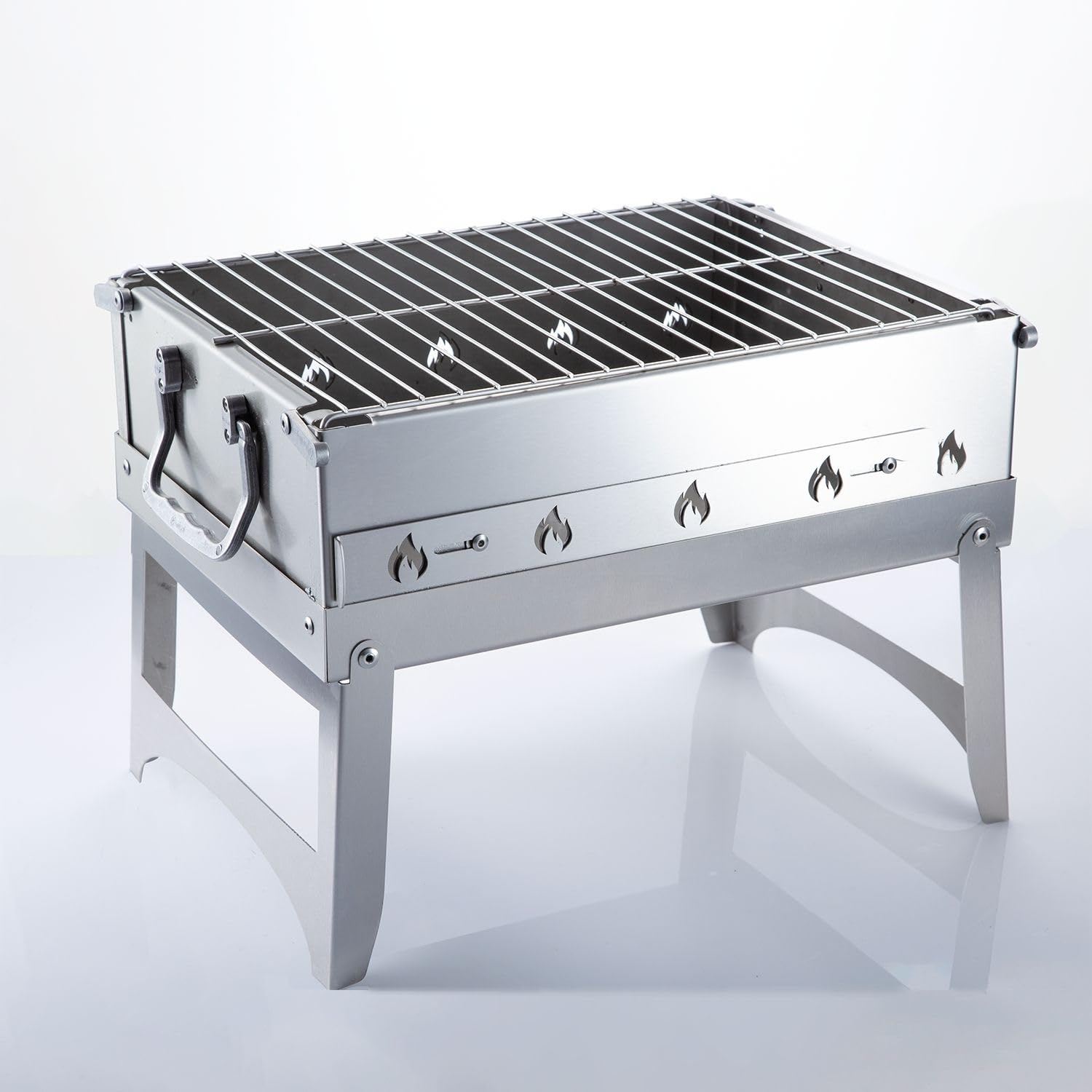 hellogrill ® Ranger | Stainless Steel | Ultra portable hello grill ...