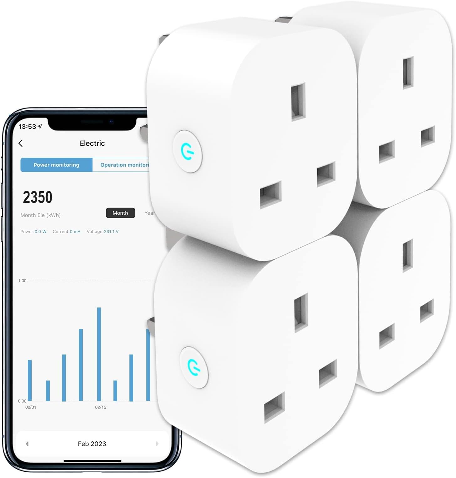 TP-Link Tapo Smart Plug Wi-Fi Outlet, Works with Amazon Alexa (Echo and ...