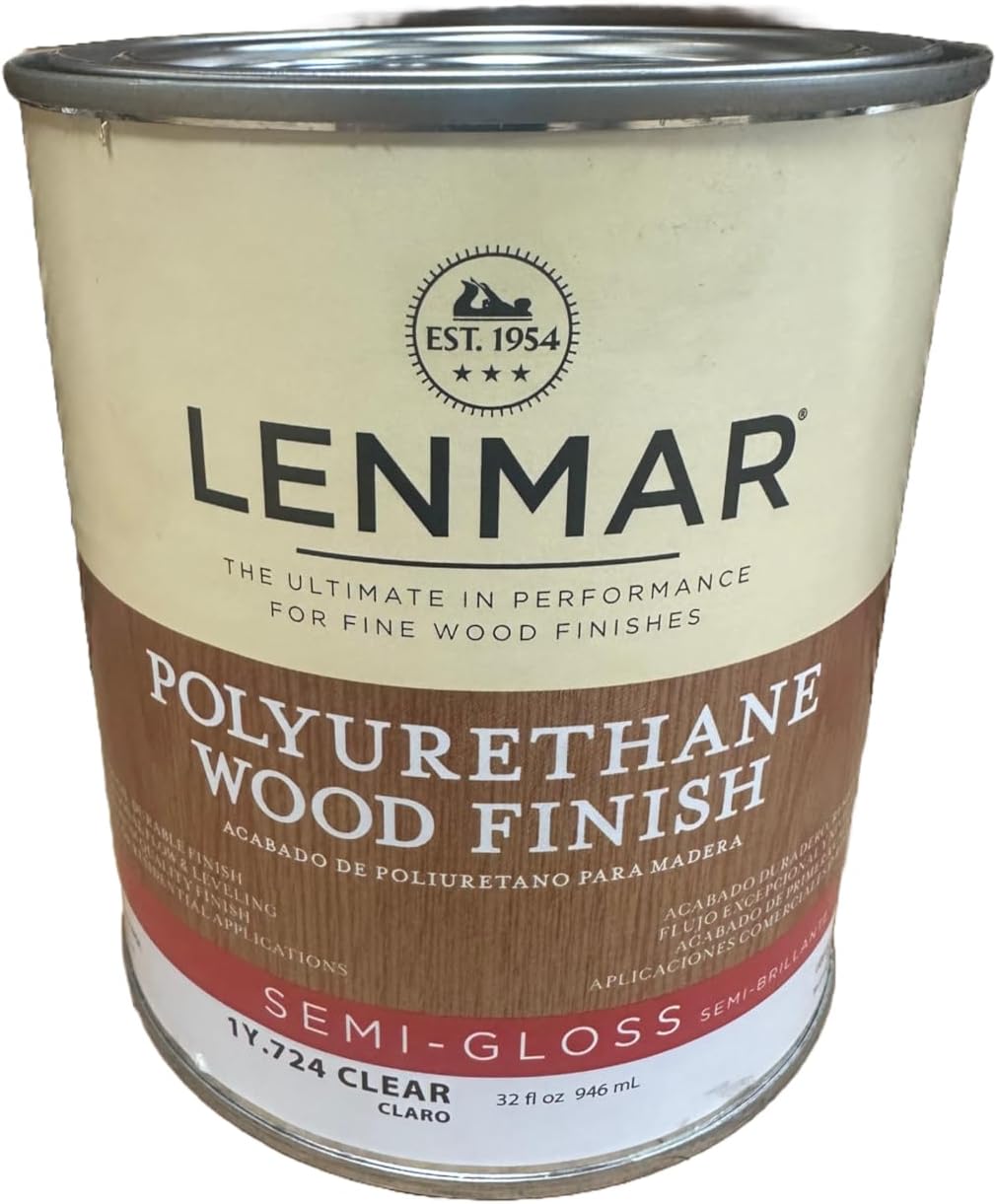 Lenmar Polyurethane Wood Finish - Quart - Semi-Gloss - Amazon.com
