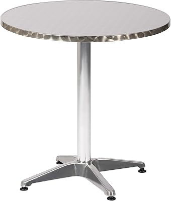 Amazon.com: GUAGUA 32" Round Plastic Folding High Top Cocktail Table ...