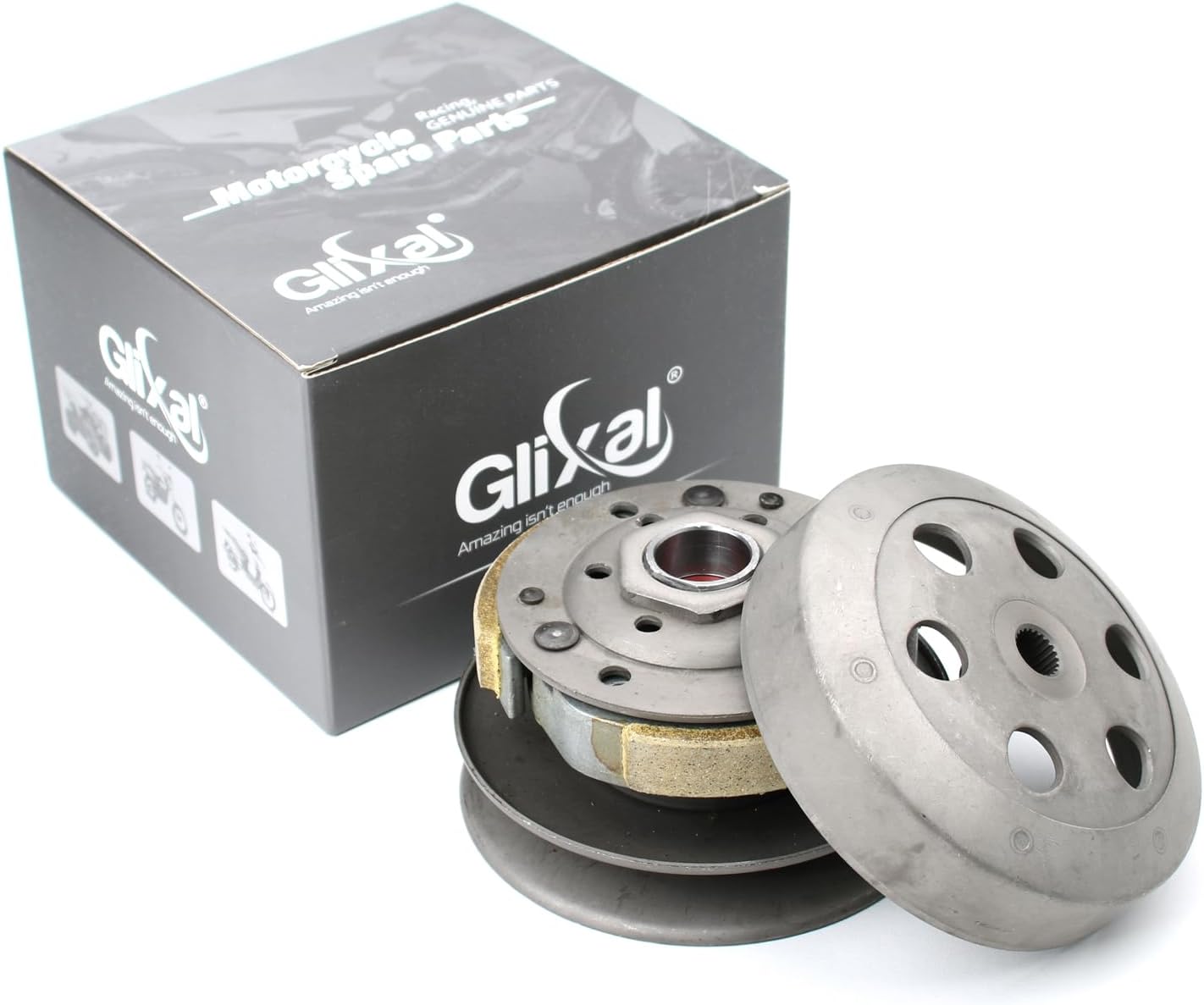 Amazon.com: Glixal High Performance Racing Clutch Assy with Clutch Bell ...