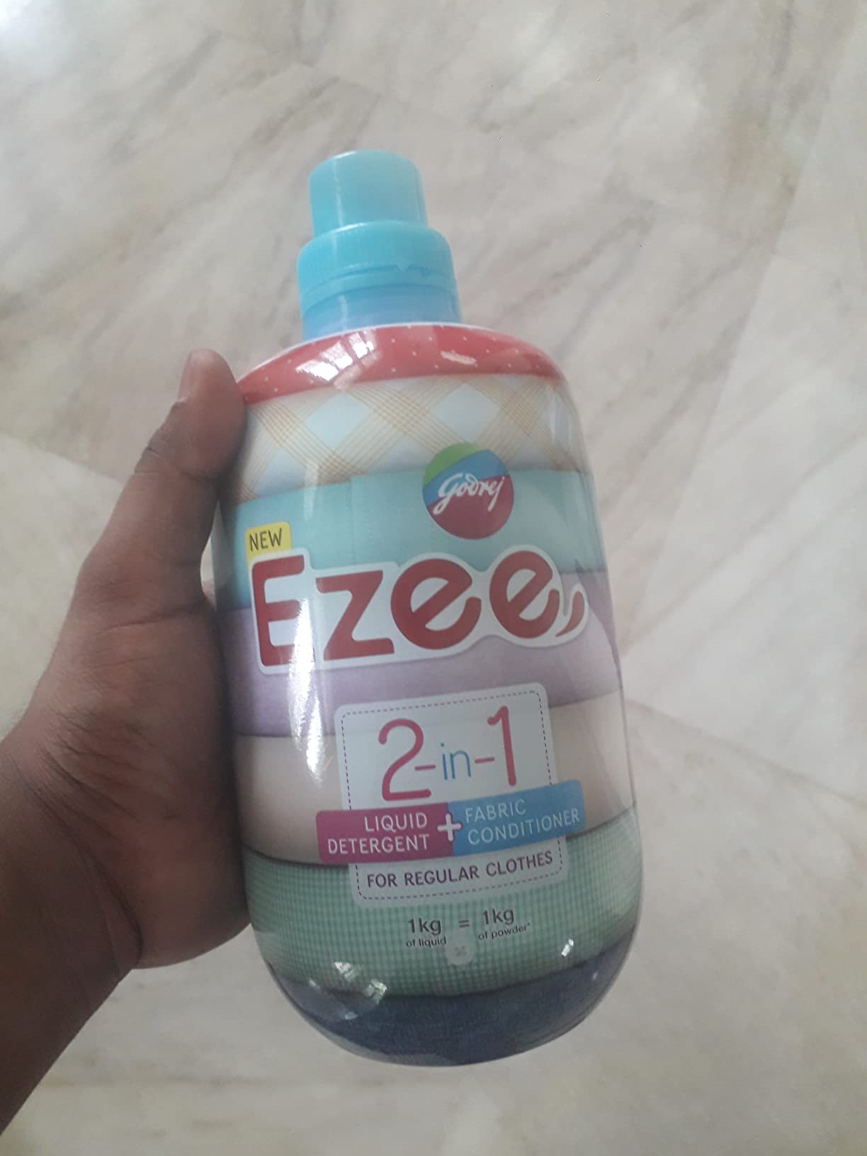 Godrej Ezee 2-in-1 Liquid Detergent + Fabric Conditioner (Fabric ...