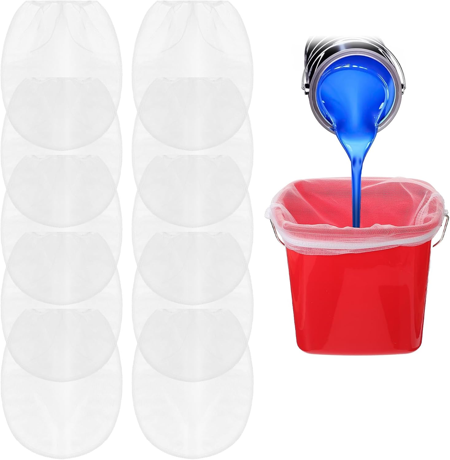 Amazon.com: 10 PCS Paint Strainer Bag 1 Gallon, Paint Strainers Bag ...