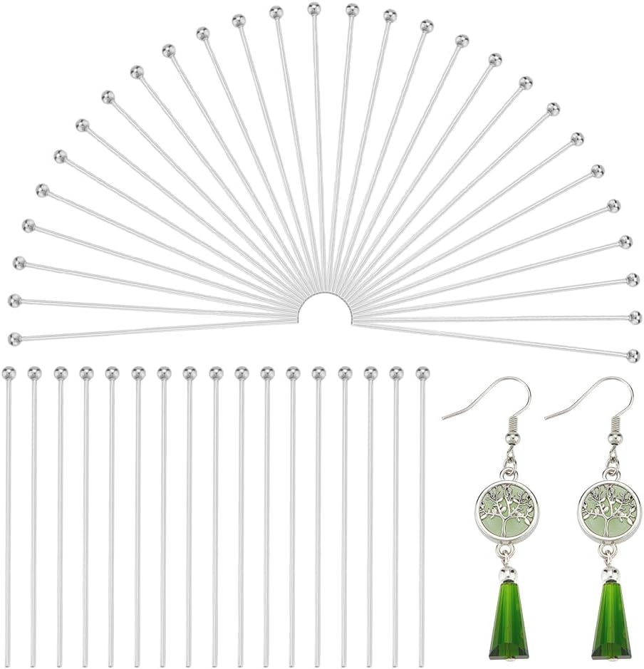 Amazon.com: UNICRAFTALE About 300pcs Stainless Steel Ball Head Pins ...