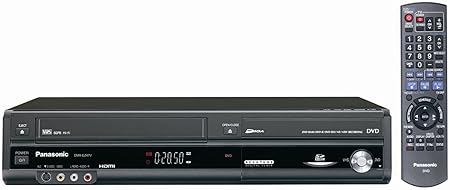 Amazon.com: Panasonic DMR-EZ47V Up-Converting 1080p DVD-Recorder/VCR ...