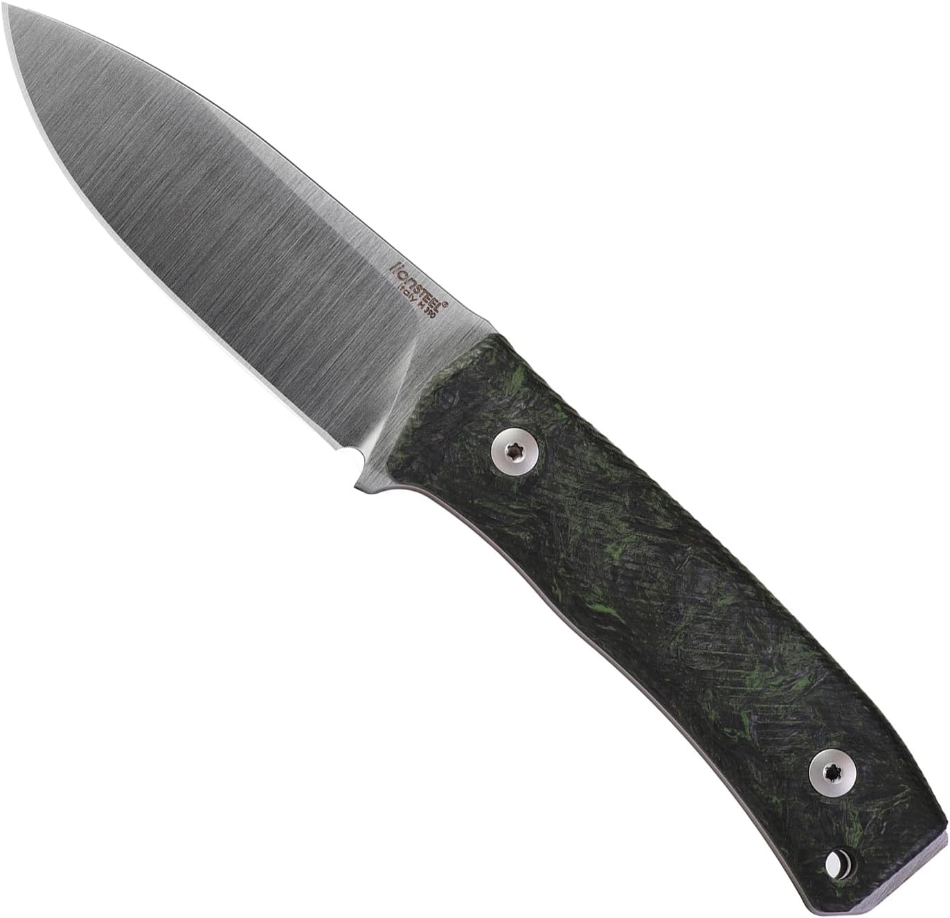 Amazon.com: LionSTEEL M4 Fixed Blade FatCarbon Dark Matter Carbon Fiber ...