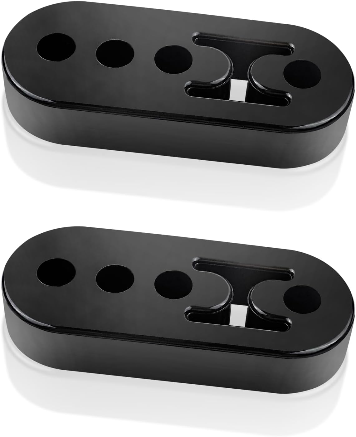 Amazon.com: 12mm Hole 4.25" EPDM 4 Hole Exhaust Hanger Adjustable ...