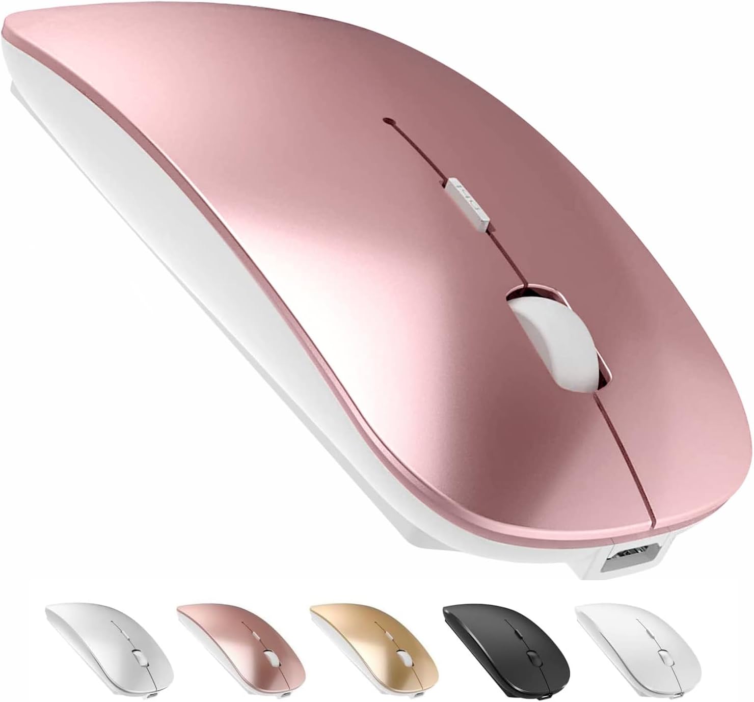 Rechargeable Bluetooth Mouse for MacBook Pro Wireless Bluetooth Mouse ...