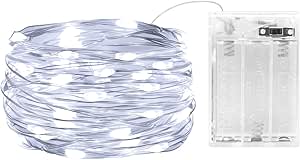 cshare Led Fairy Lights, 3M 30LEDs Battery Operated LED String Lights Waterproof for Outdoor ...