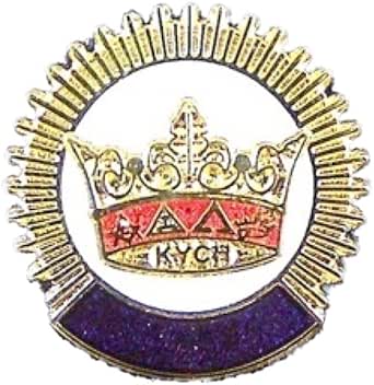 Amazon.com: York Rite KYGCH Council Masonic Lapel Pin: Novelty Buttons ...