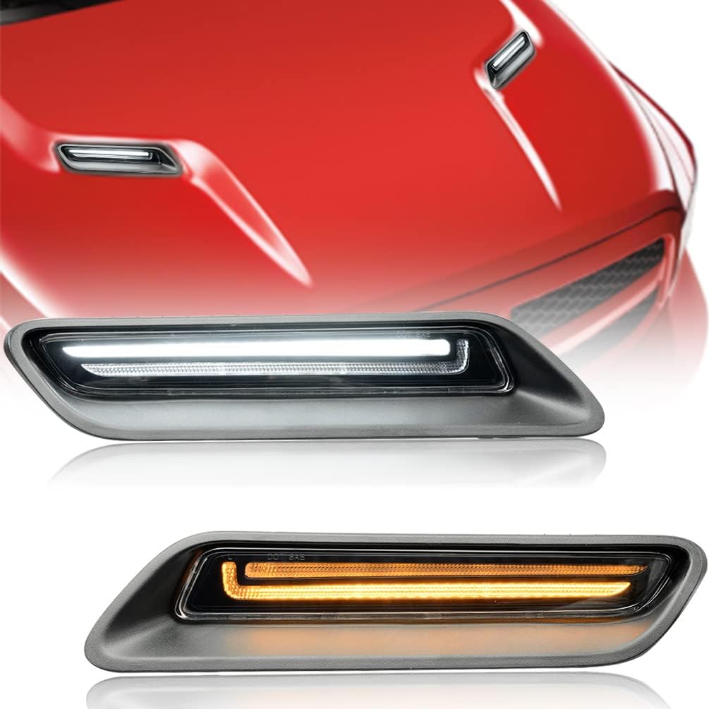 Amazon.com: NJSBYL LED Hood Bezel Lights For 2010-2018 Ram 1500 2019 ...