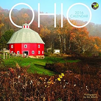 2016 Ohio Wall Calendar: Ian Adams: 9781624381218: Amazon.com: Books