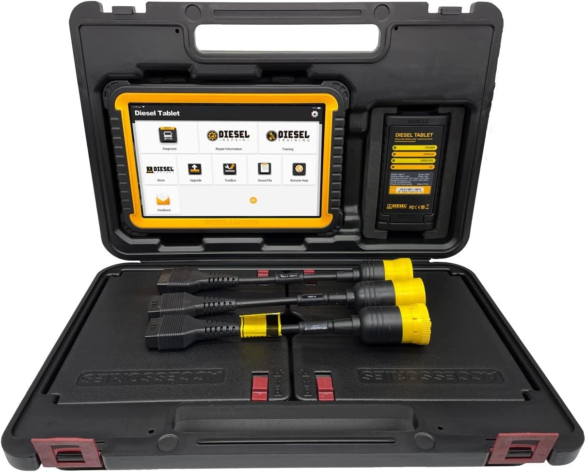 Amazon.com: Diesel Tablet Commercial Truck Diagnostic System : Automotive