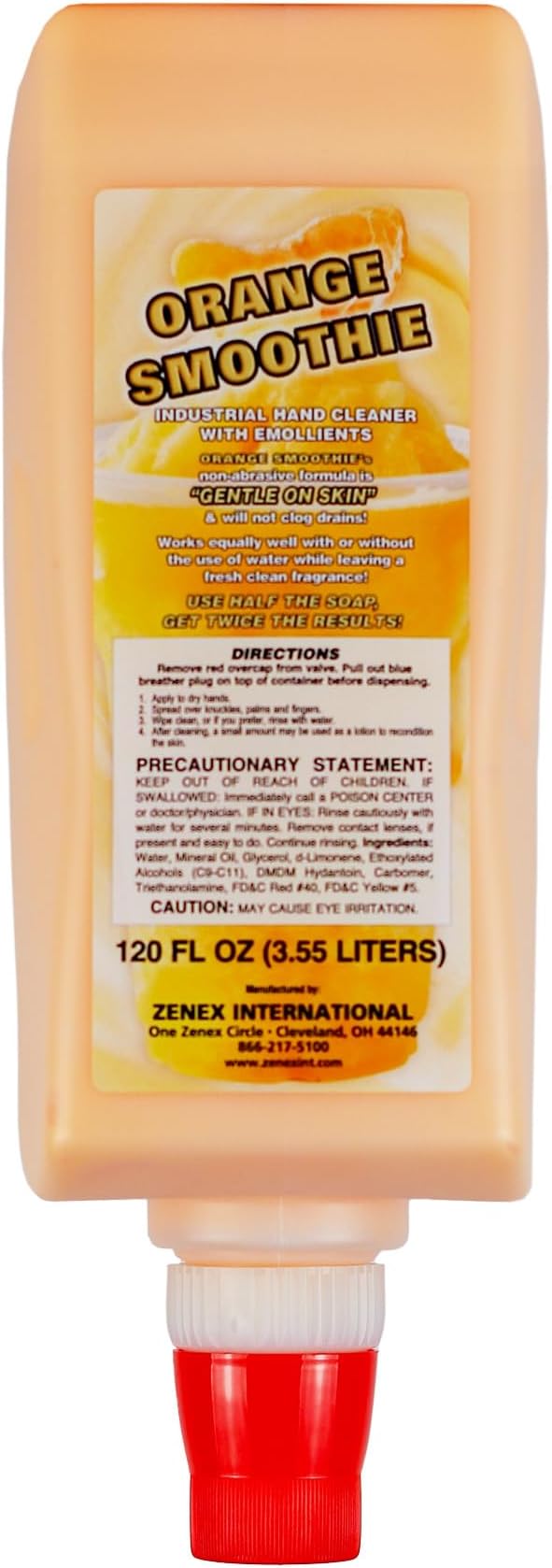 Amazon.com : Zenex Orange Smoothie Hand Soap with Emollients ...