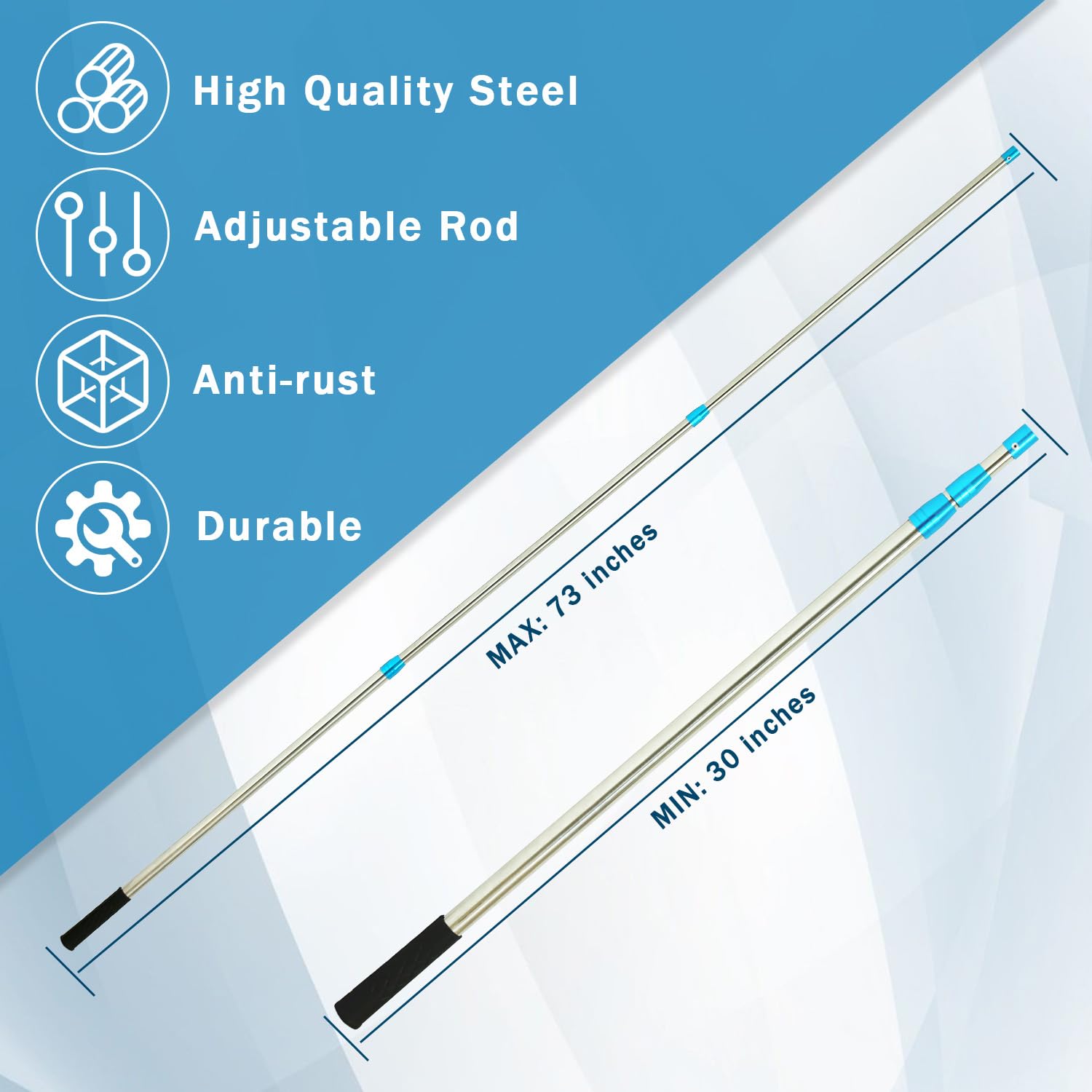 Snapklik.com : NIHAO 2.5 To 6.15 Ft Cargo Grabber Reach Retriever Tool ...