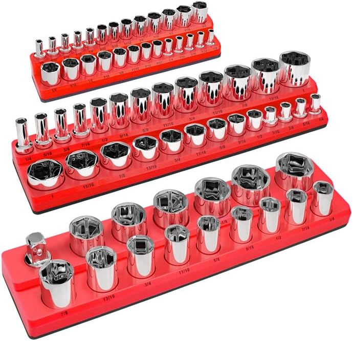 Amazon.com: WaKuKa Socket Organizers Drive socket holders organizers ...