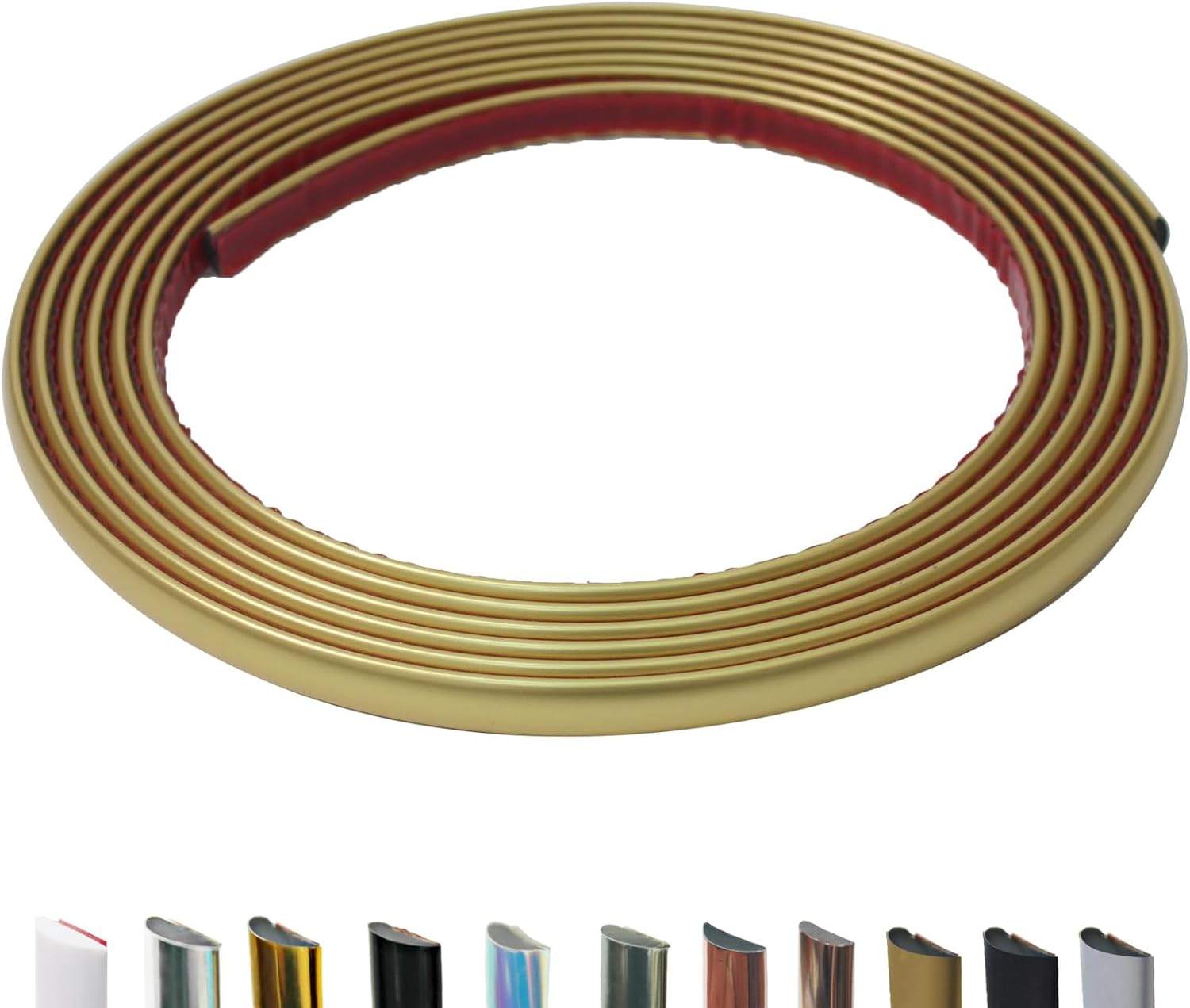 JSIWOTH 9.8 Ft Peel and Stick Trim, Waterproof Molding Trim for Walls ...