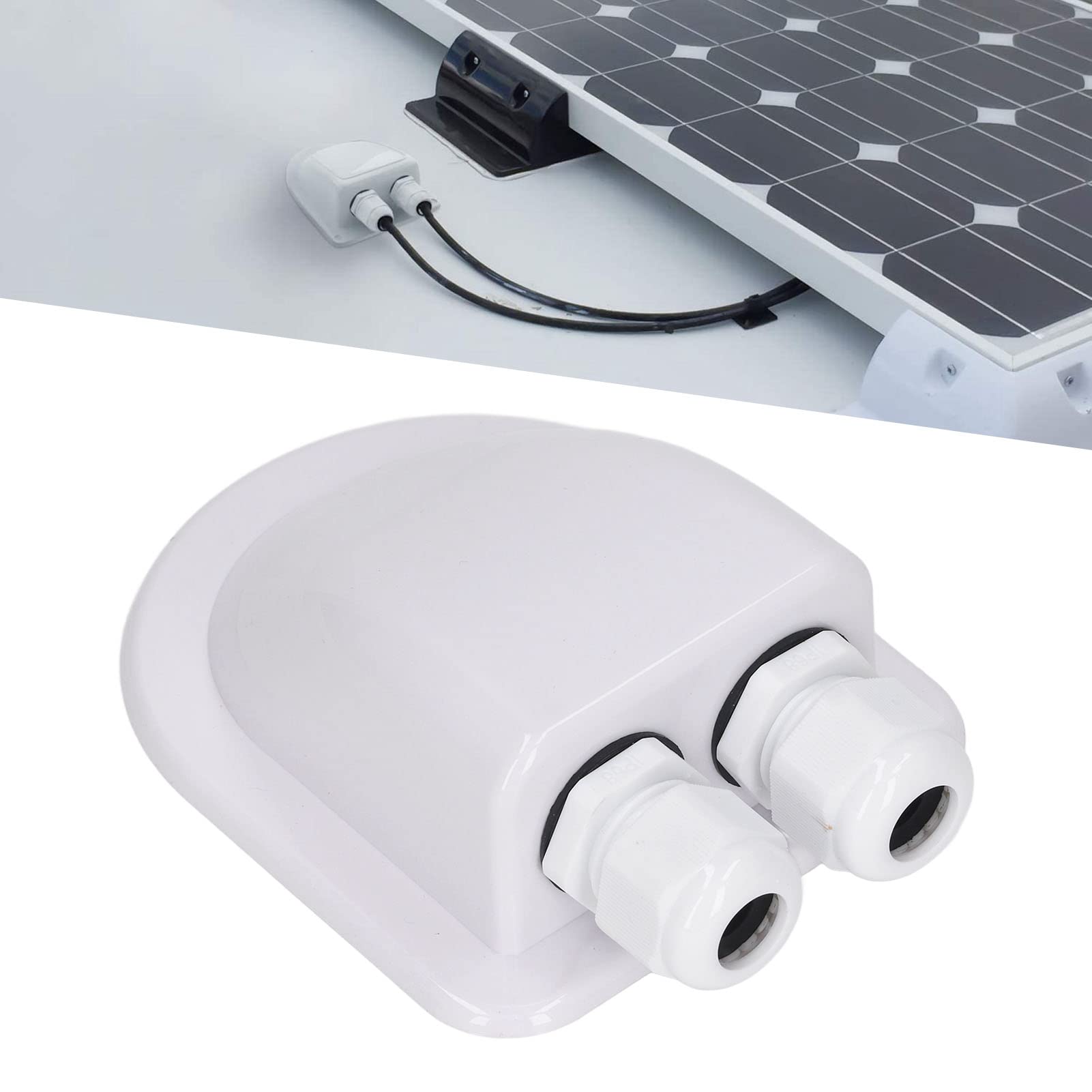Rv Roof Cable Entry Cover Solar Panel Roof Top Double Cable Entry Gland ...