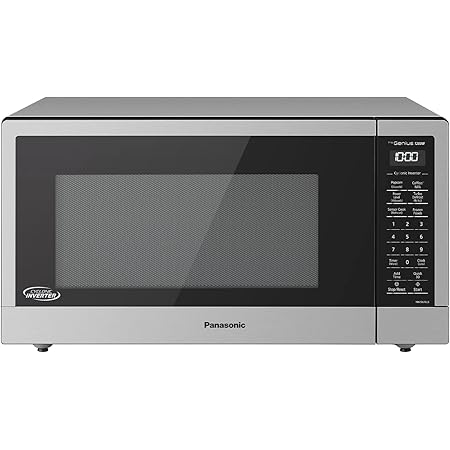 Amazon.com: Panasonic Microwave Oven NN-SN966S Stainless Steel Countertop/Built-In with Inverter ...
