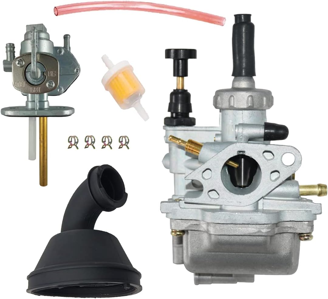 Amazon.com: Rebuiman LT80 Carburetor with Intake Manifold/Fuel Switch ...