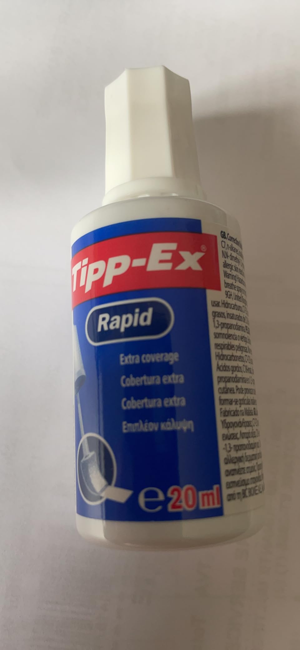 Tipp-Ex Rapid Correcteurs Liquides - 20 ml, Blister de 2 : Amazon.fr ...