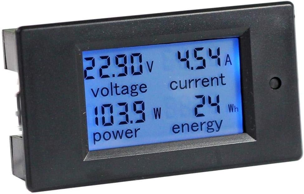 Amazon.com: HiLetgo DC 6.5-100V 0-20A LCD Display Digital Ammeter ...