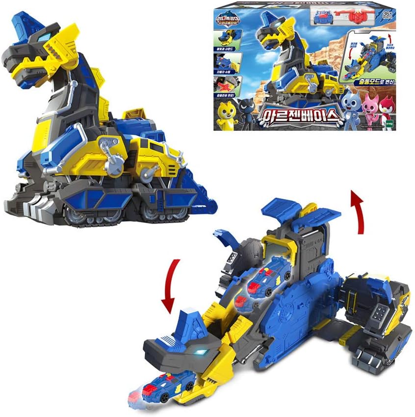 Toy Tron MINIFORCE Super Dinosaur Power Argenbase, 2-Sstage ...