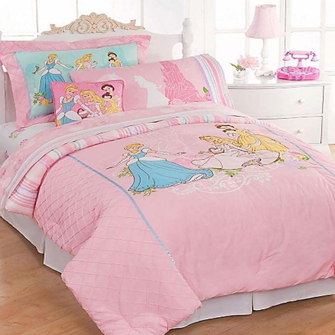 Amazon.com: Disney Princess Elegance Bedding Comforter FULL : Home ...