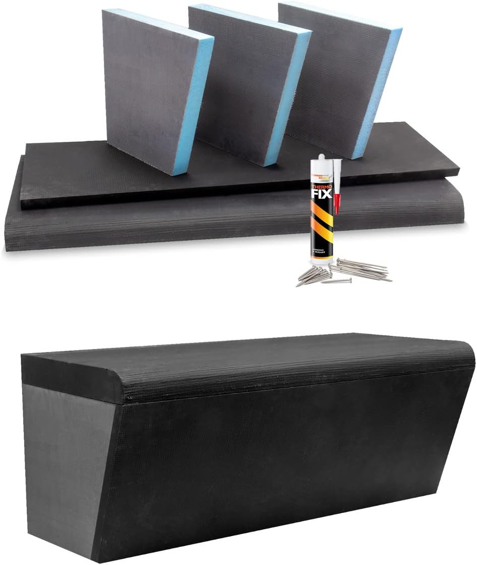 Thermopanel Tileable Shower Seat Bench for Wet Rooms - 100% Waterproof ...