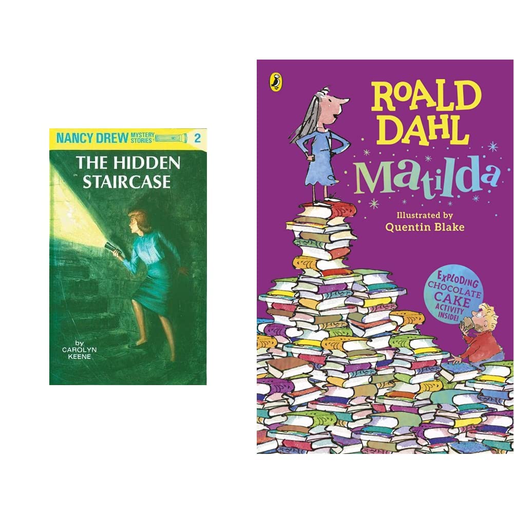 Nancy Drew 02: The Hidden Staircase & Matilda : Amazon.in: Books