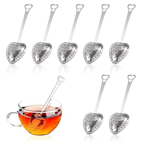 Amazon.com: 30PCS Heart Shape Tea Infusers for Wedding Favors Bridal ...