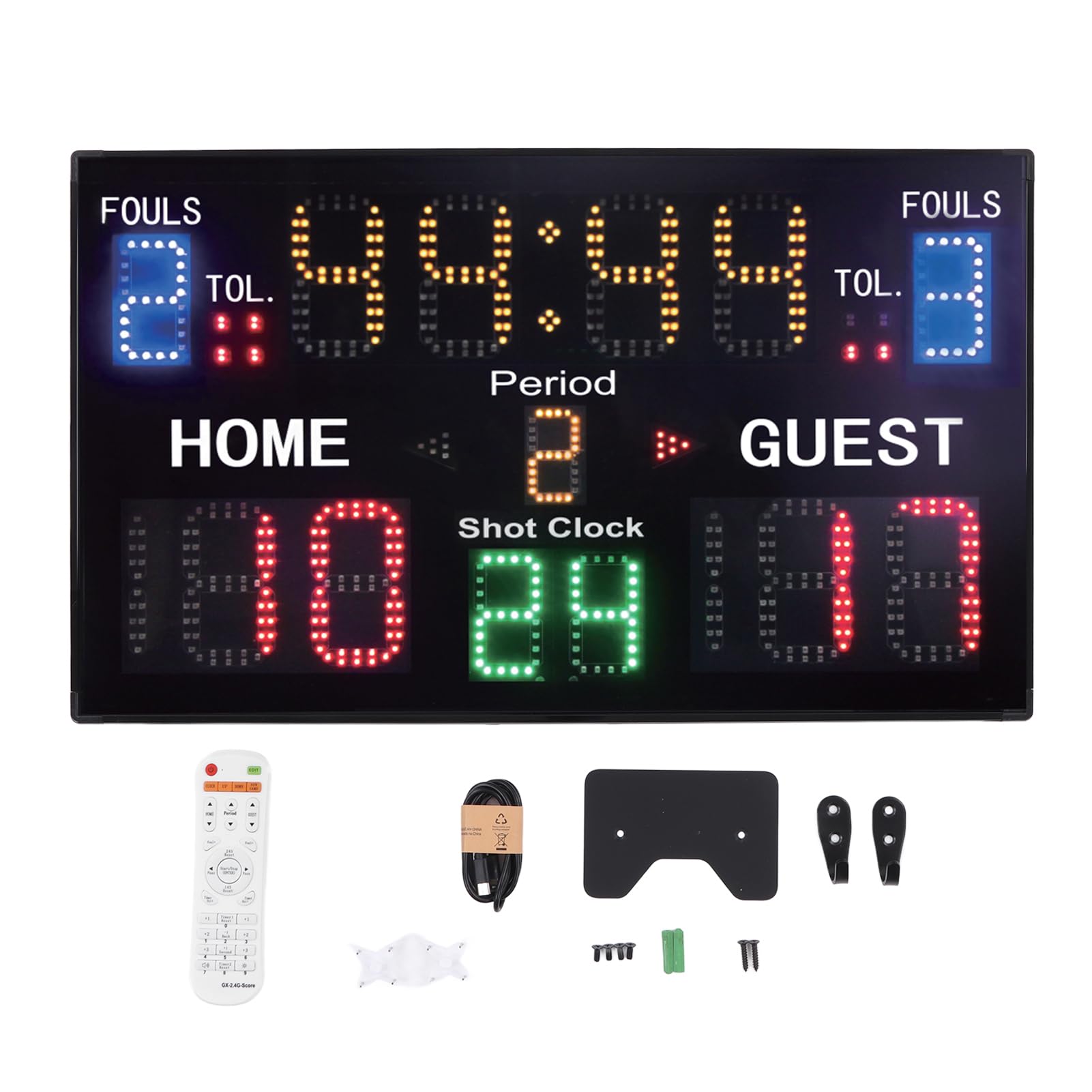 Multisport 15 Digit Electronic Scoreboard Tabletop Scoreboard Used for ...