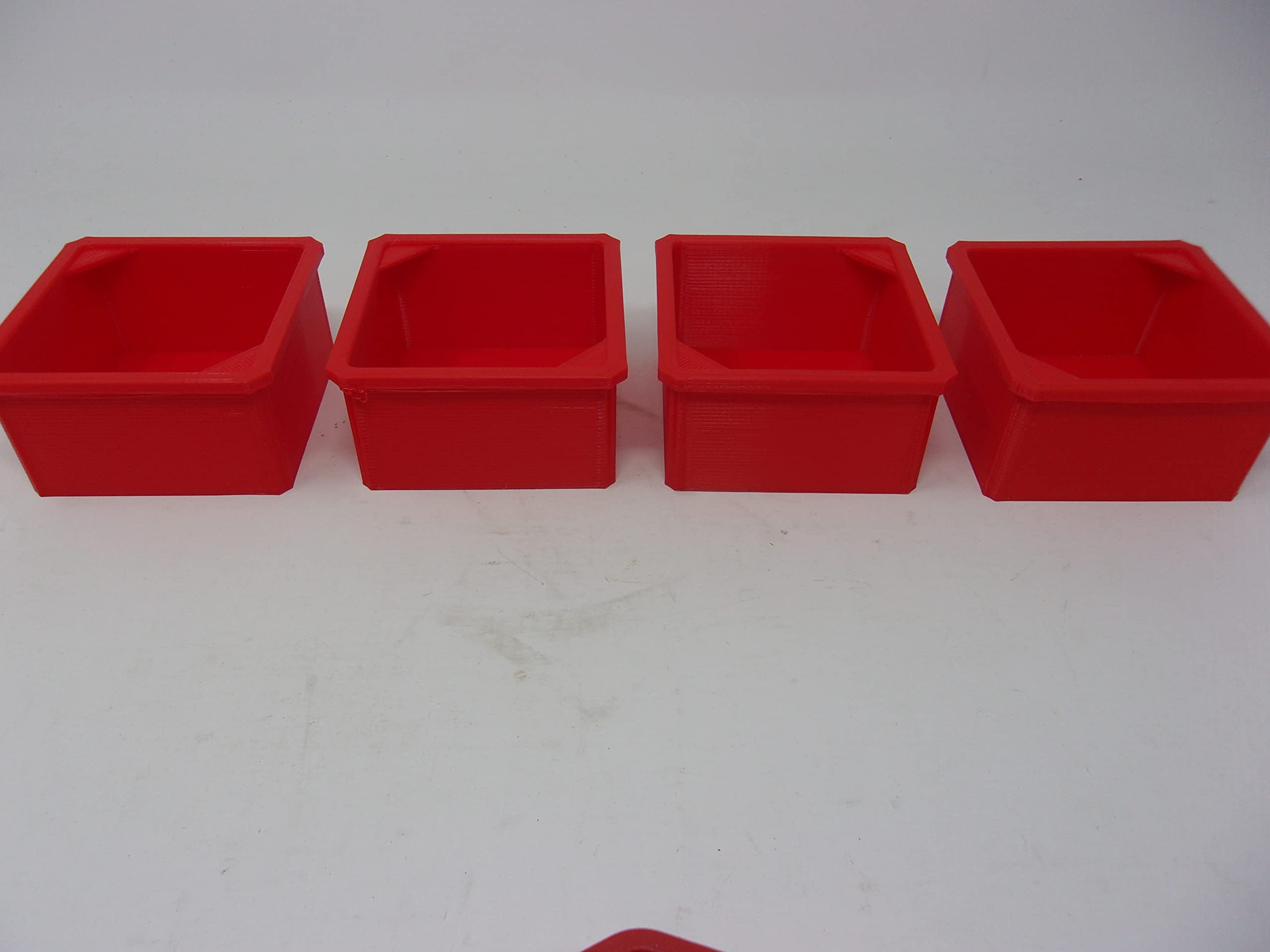Amazon.com: 4 Pack Red Small Deep Insert Bin for Milwaukee Packout ...