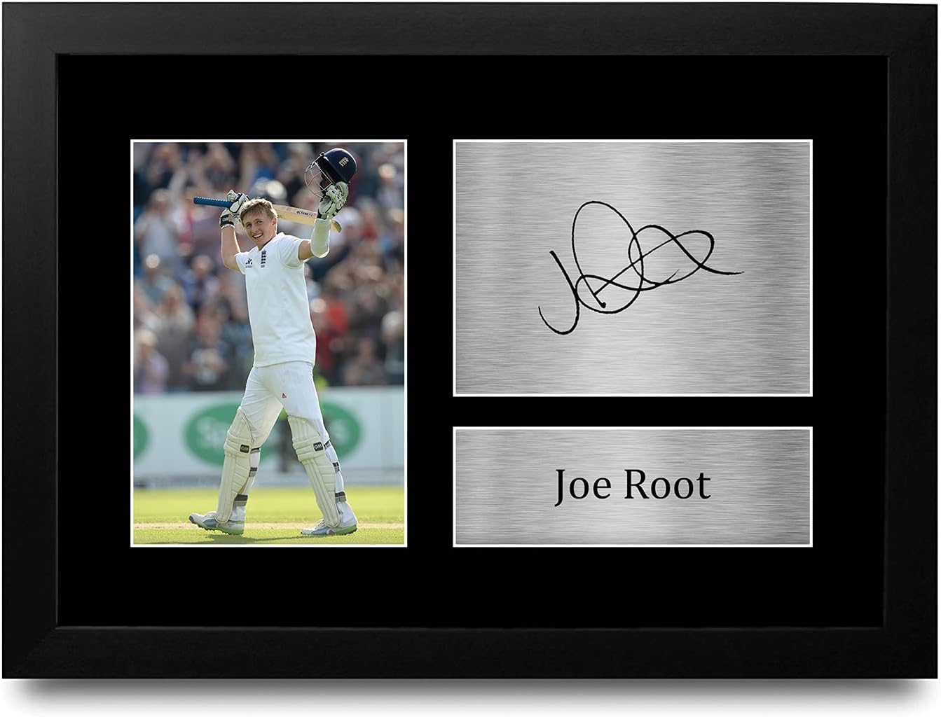 HWC Trading FR Joe Root Gift Signed FRAMED A4 Printed Autograph England ...