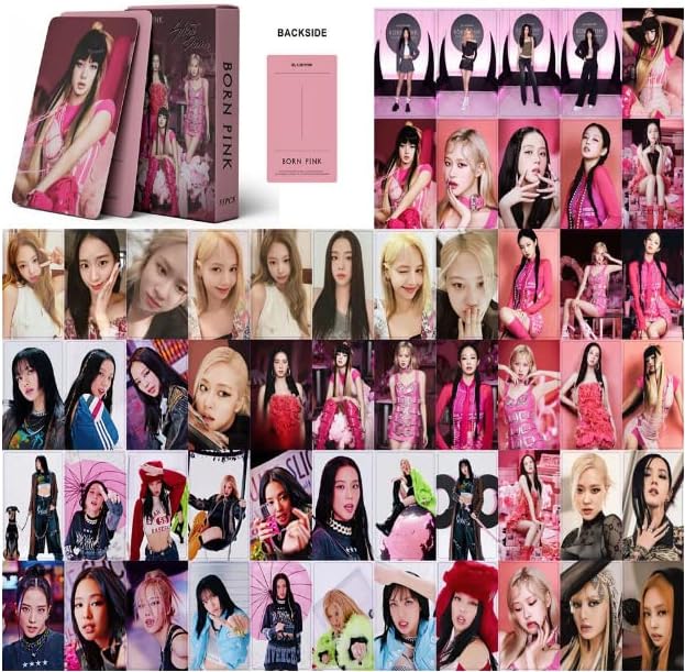 Kpop Blackpink 54Pcs Lomo Cards Photo Cards BP Mini Lomo Cards BP Pink ...